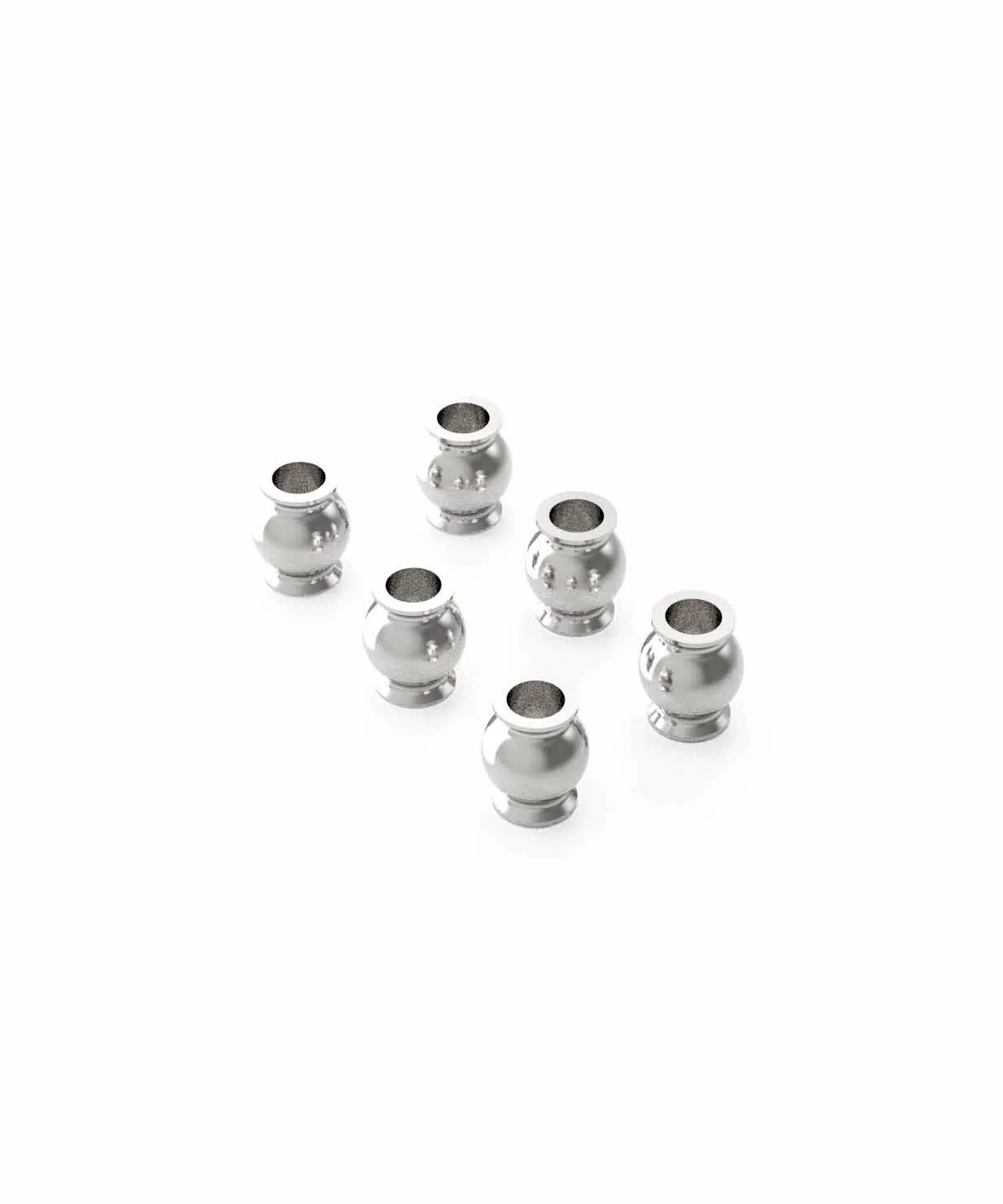 510155E5 5mm Pivot Ball (6) - TEAMMAGIC